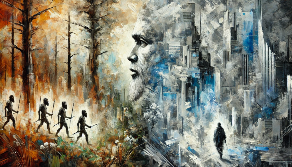 We Were Human - A Poem on Progress and the Human Soul