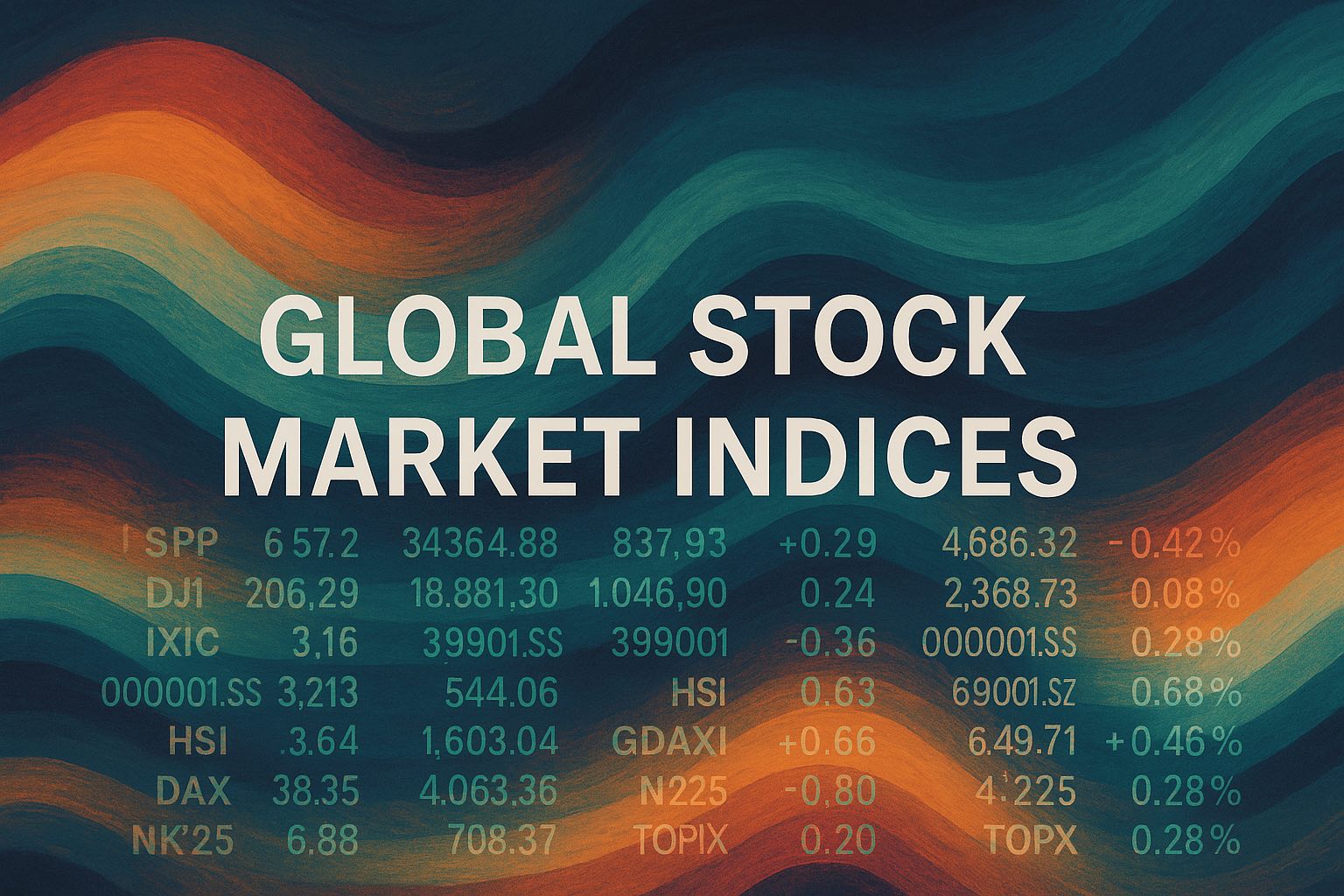 Major Stock Indices by Country | Global Markets Guide